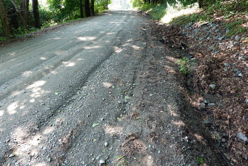 A maintenance plan for gravel roads