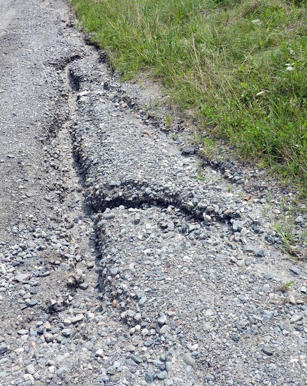 A maintenance plan for gravel roads